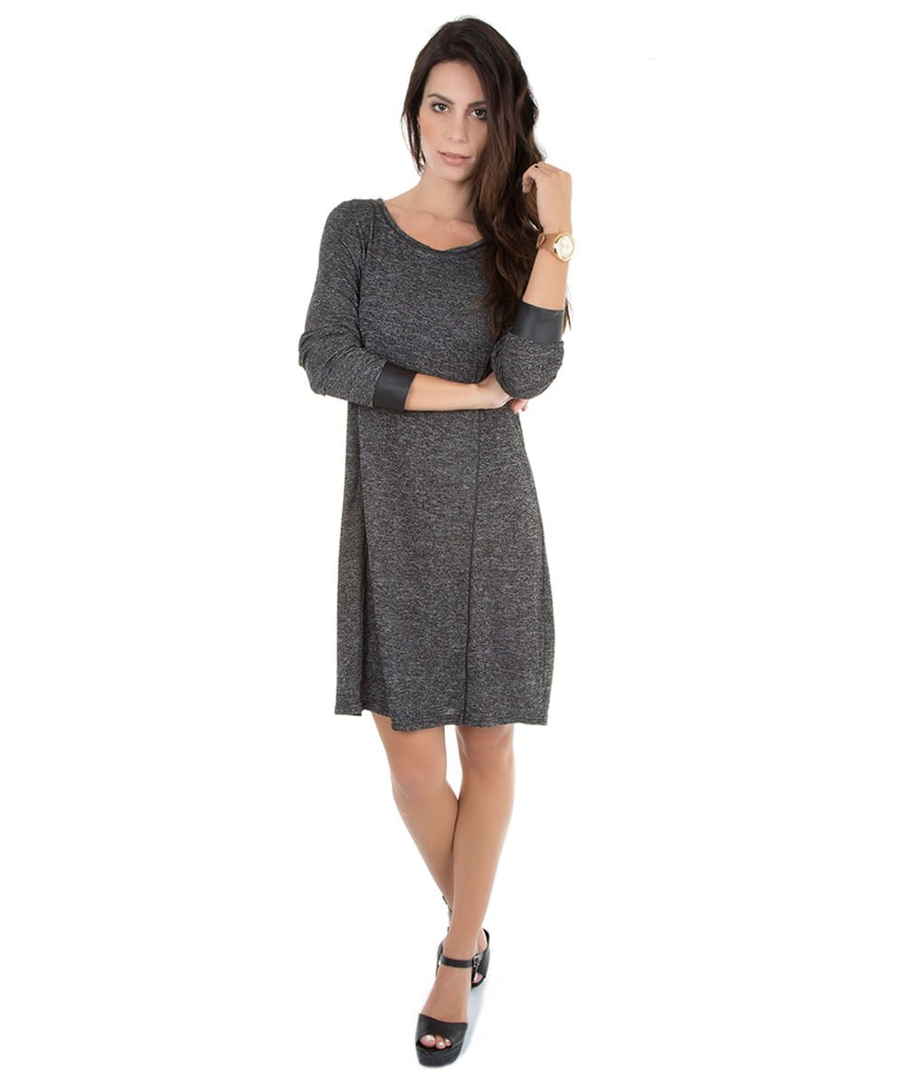 Vestido Cinza