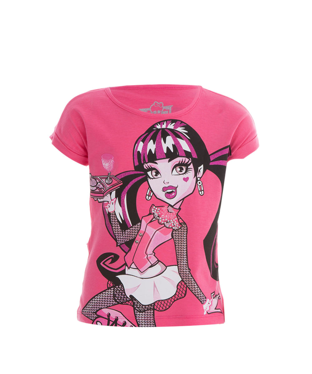 Blusa Monster High Pink