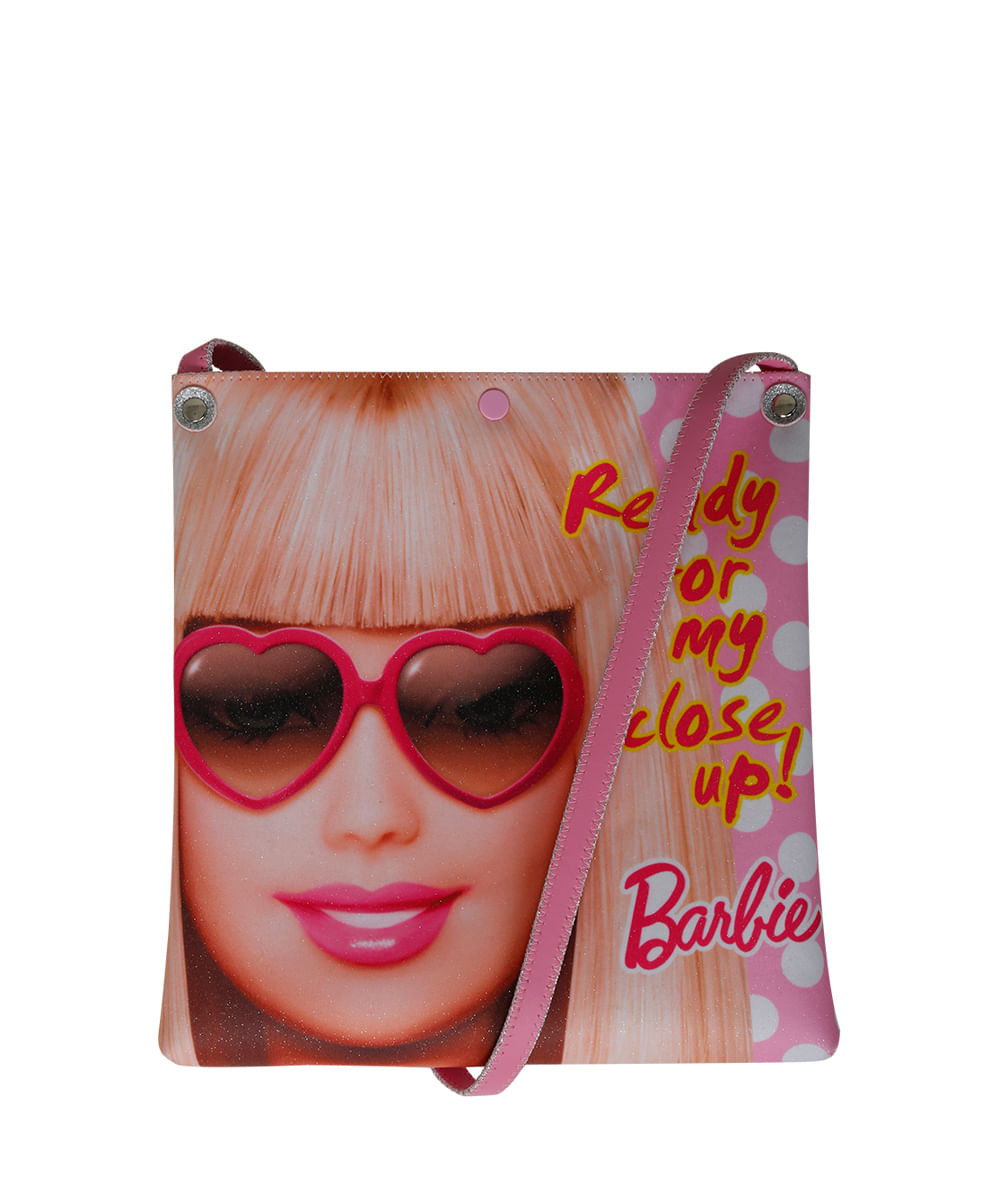 Bolsa Barbie Menina Rosa