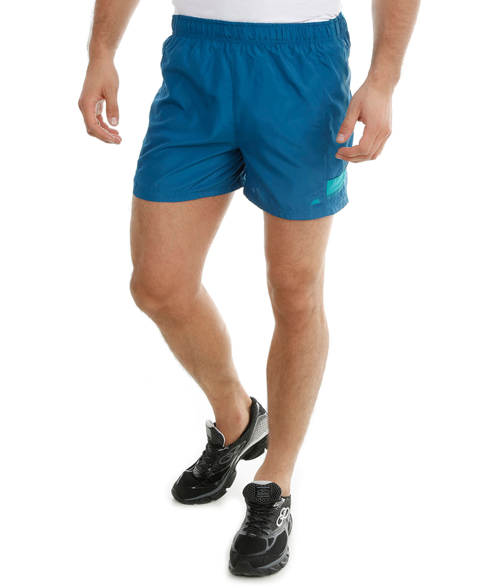 Bermuda Ace com Recortes Azul