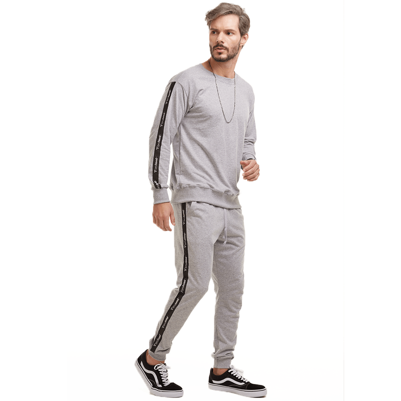 Blusa Moletom Masculina Brohood Cinza Canda Moda Feminina Masculina Infantil Celulares E Mais