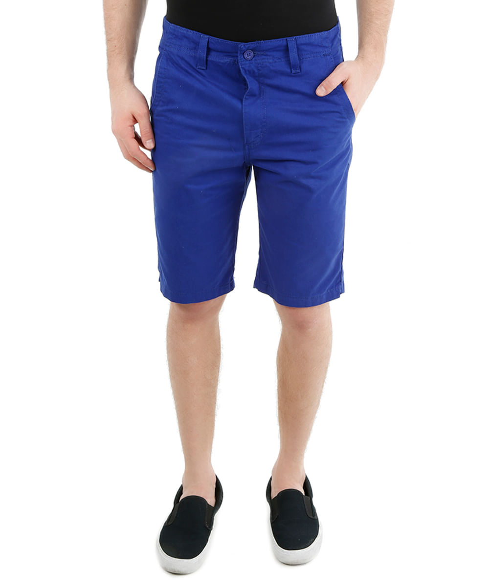 Bermuda Slim Azul