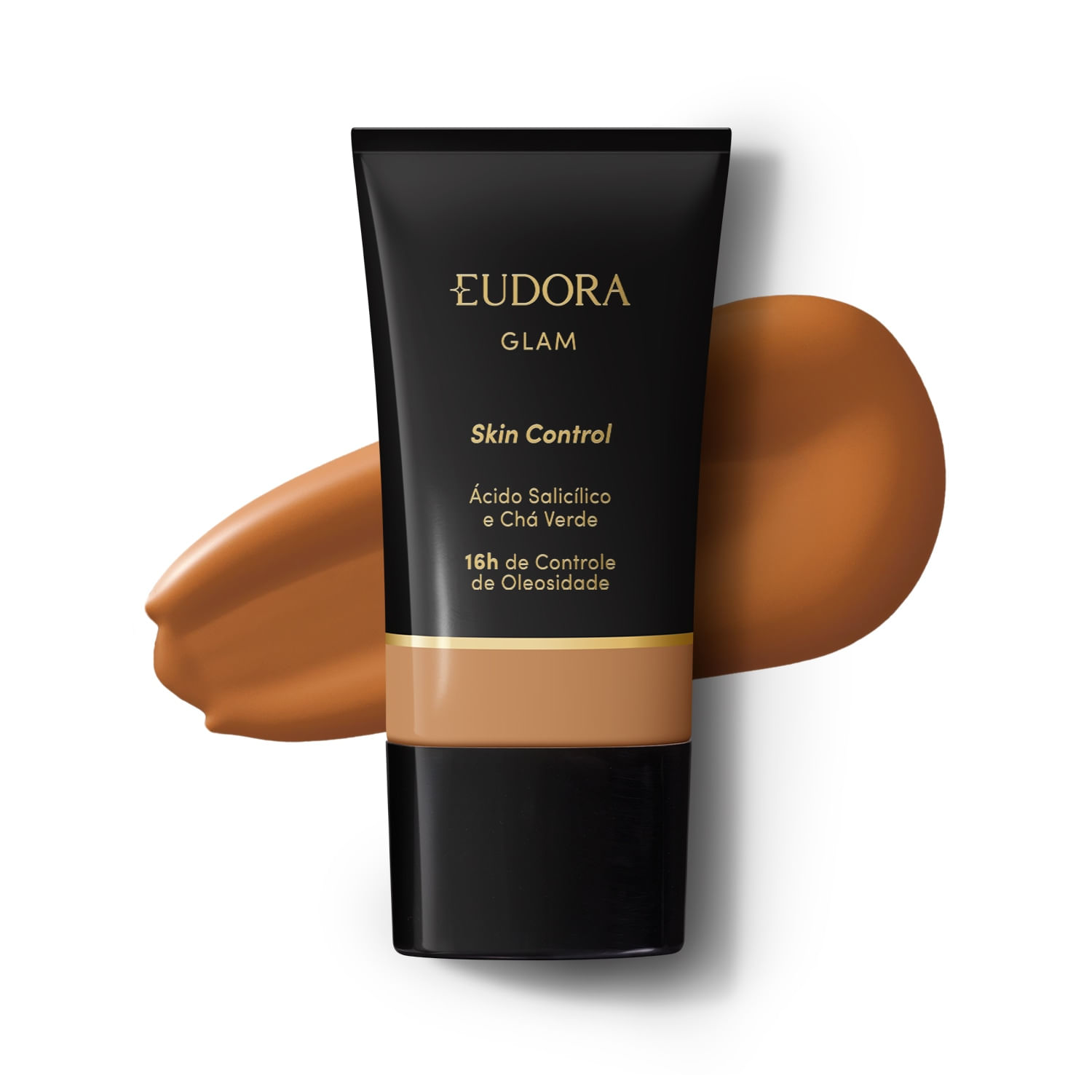 Eudora Glam Base Líquida Skin Control Cor 55 30ml - C&A