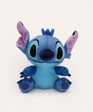 stitch de pelúcia azul