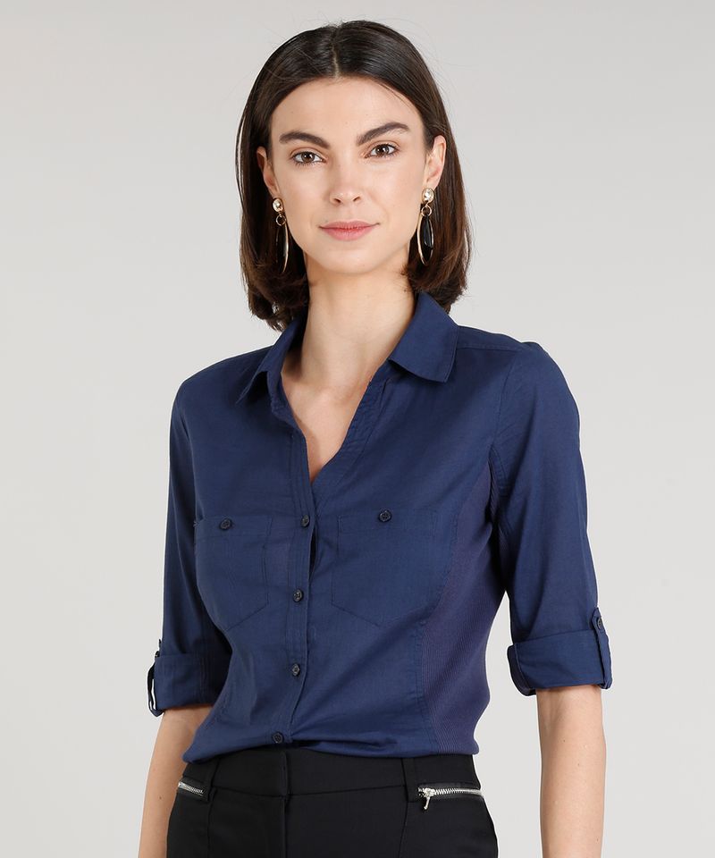 Blusa Social Feminina Azul Marinho | ubicaciondepersonas.cdmx.gob.mx Blusa Social Feminina Azul Marinho | ubicaciondepersonas.cdmx.gob.mx