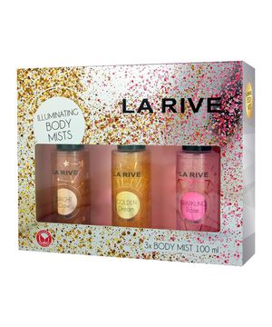 kit body splash la rive mists illuminating 100 ml
