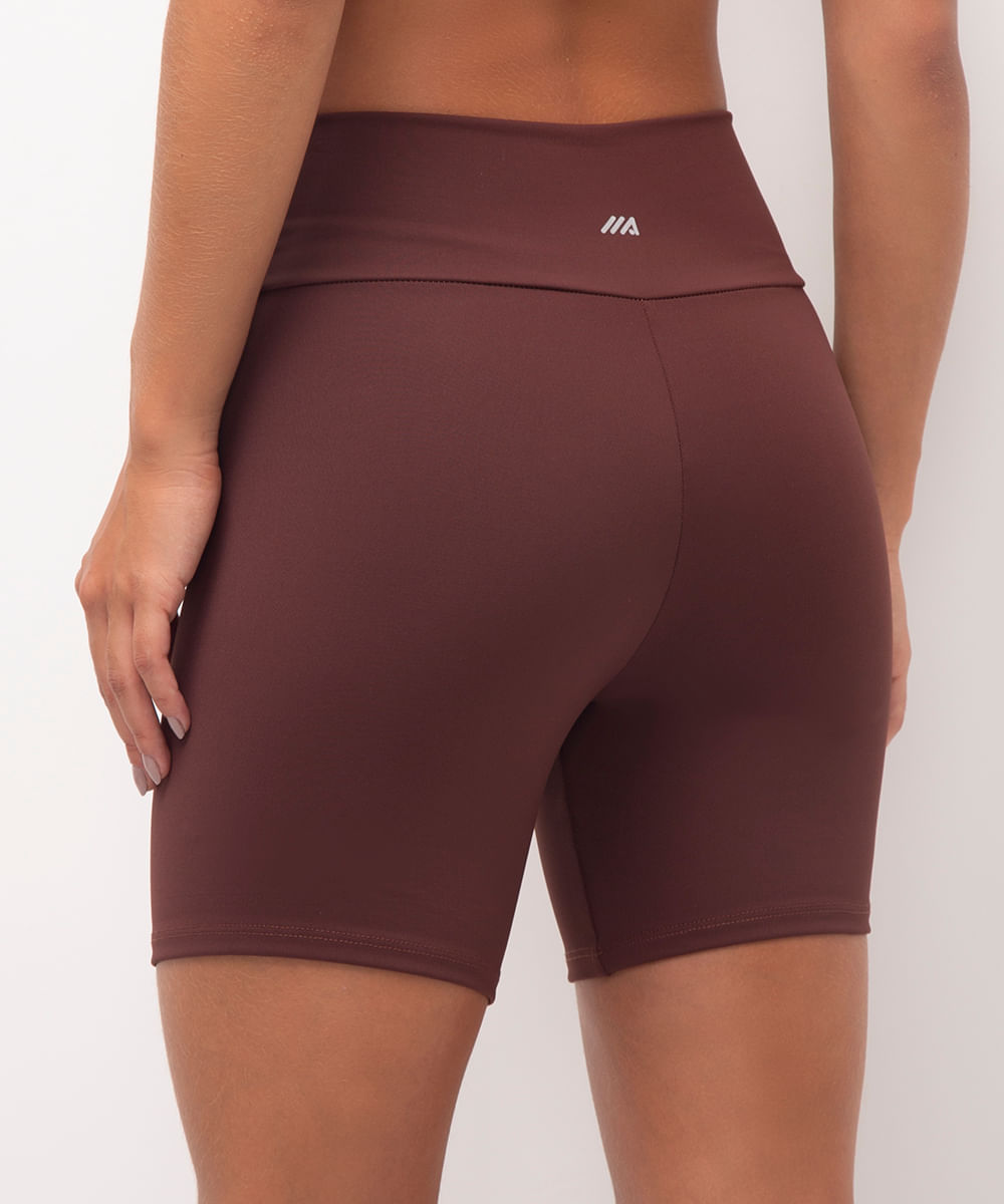 bermuda esportiva ace marrom