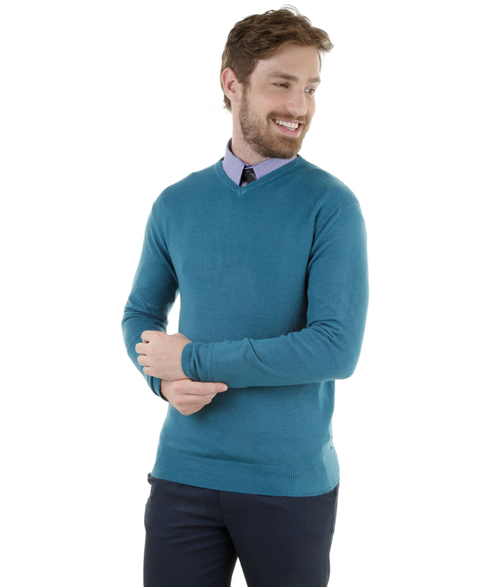 Suéter Azul
